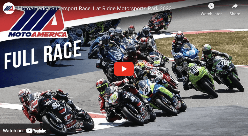 Full-Race Video: Supersport Race One From Ridge Motorsports Park ...